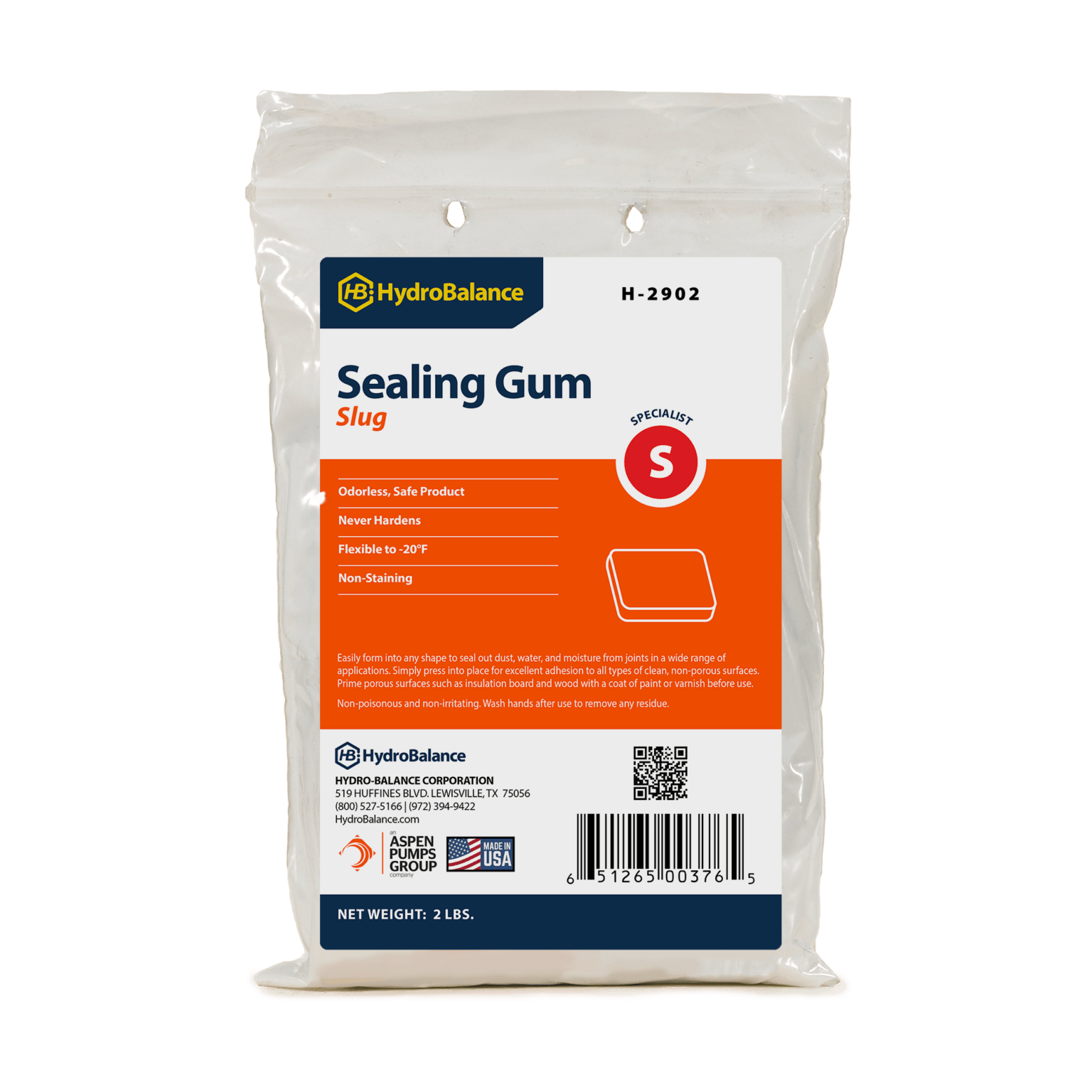 Sealing Gum Slug – HB