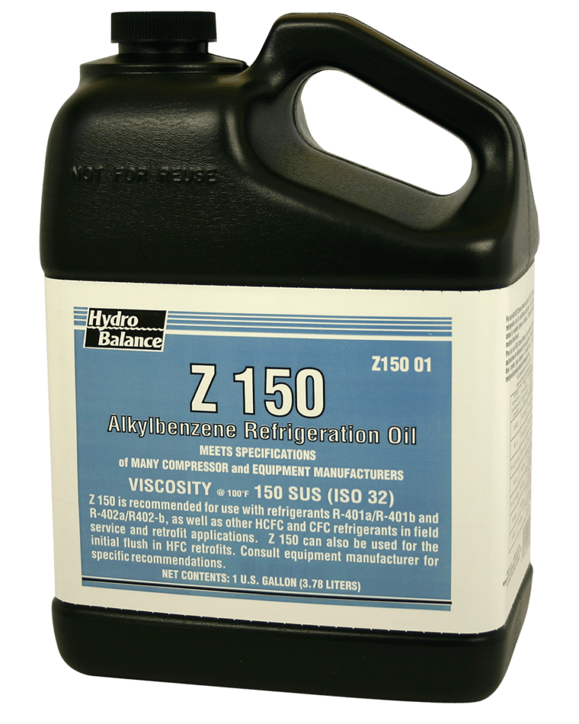 Z 150 ALKYLBENZENE REFRIGERATION OIL
